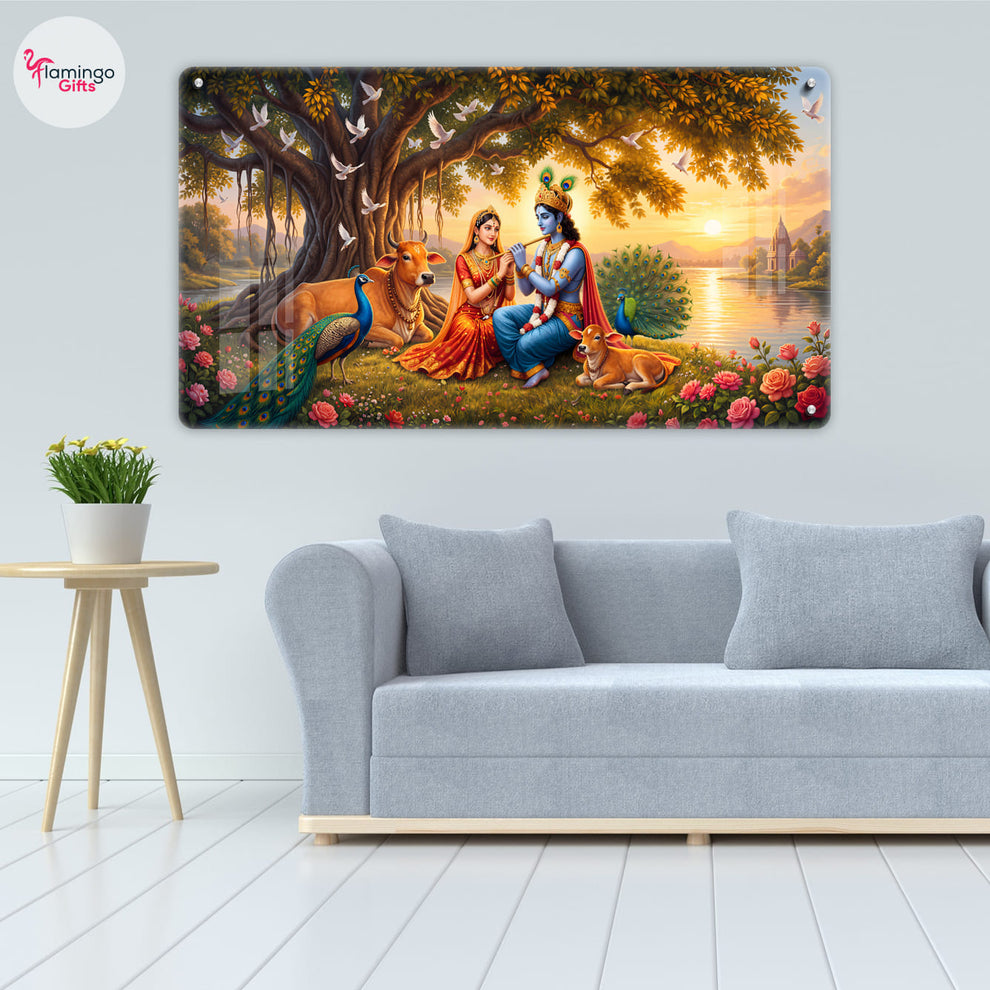 Lord Krishna Acrylic Photo Frame – Flamingo Gifts